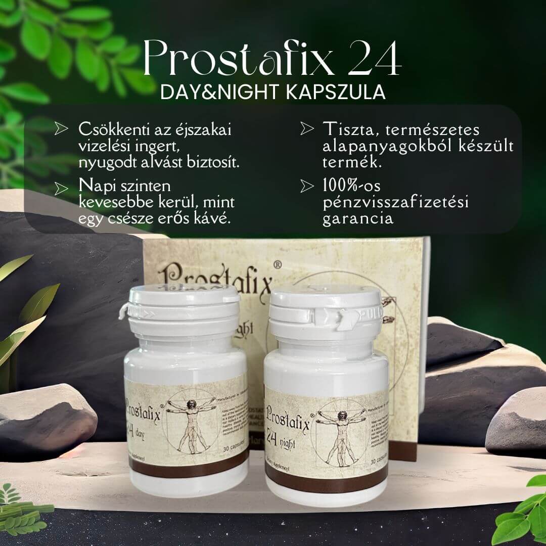 Prostafix 24 Day&Night kapszula – Pure Gold Organic