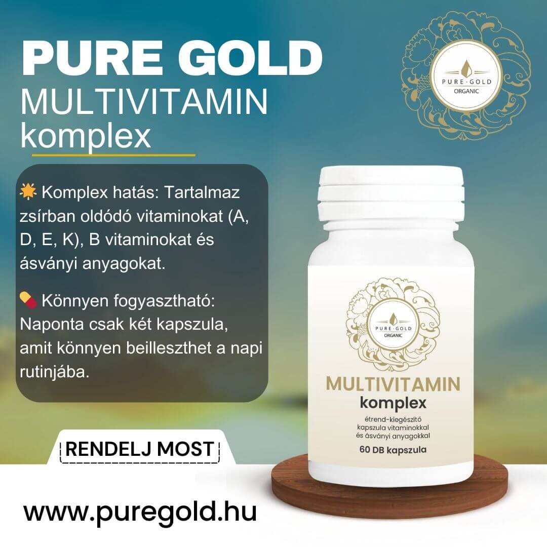 Pure Gold Multivitamin komplex - 60 db – Pure Gold Organic