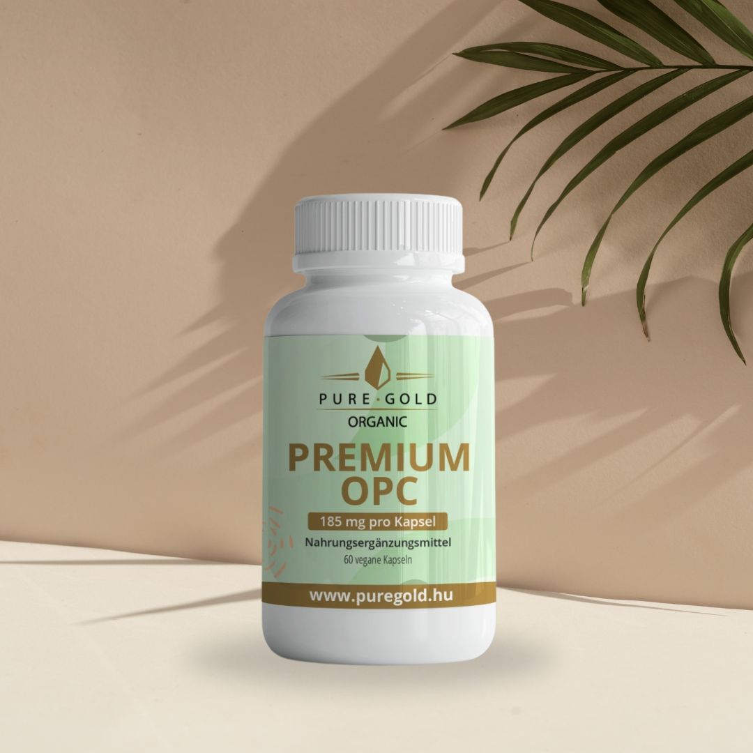 Pure Gold Premium OPC 185 mg 60db – Pure Gold Organic