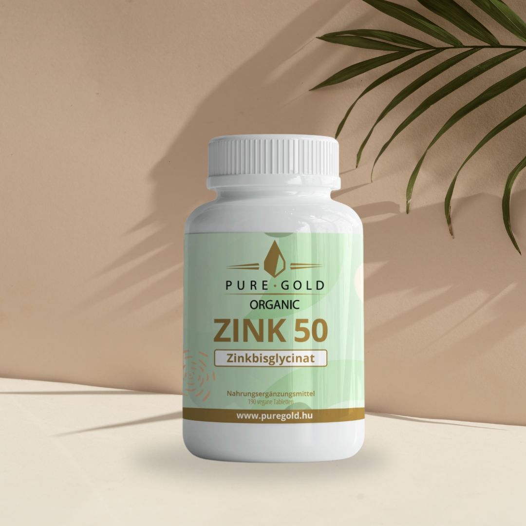 Pure Gold Cink 50 190db – Pure Gold Organic